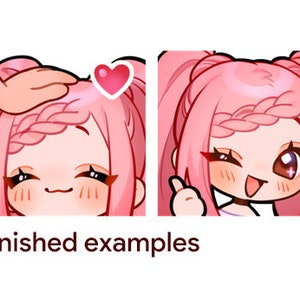 Emote Base Pack #01 - ¡16 Bases Para Dibujar Tus Propios Emotes! - Etsy