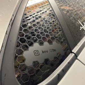 Vinyl Sticker Car Sticker Window Decal Honeycomb - Etsy