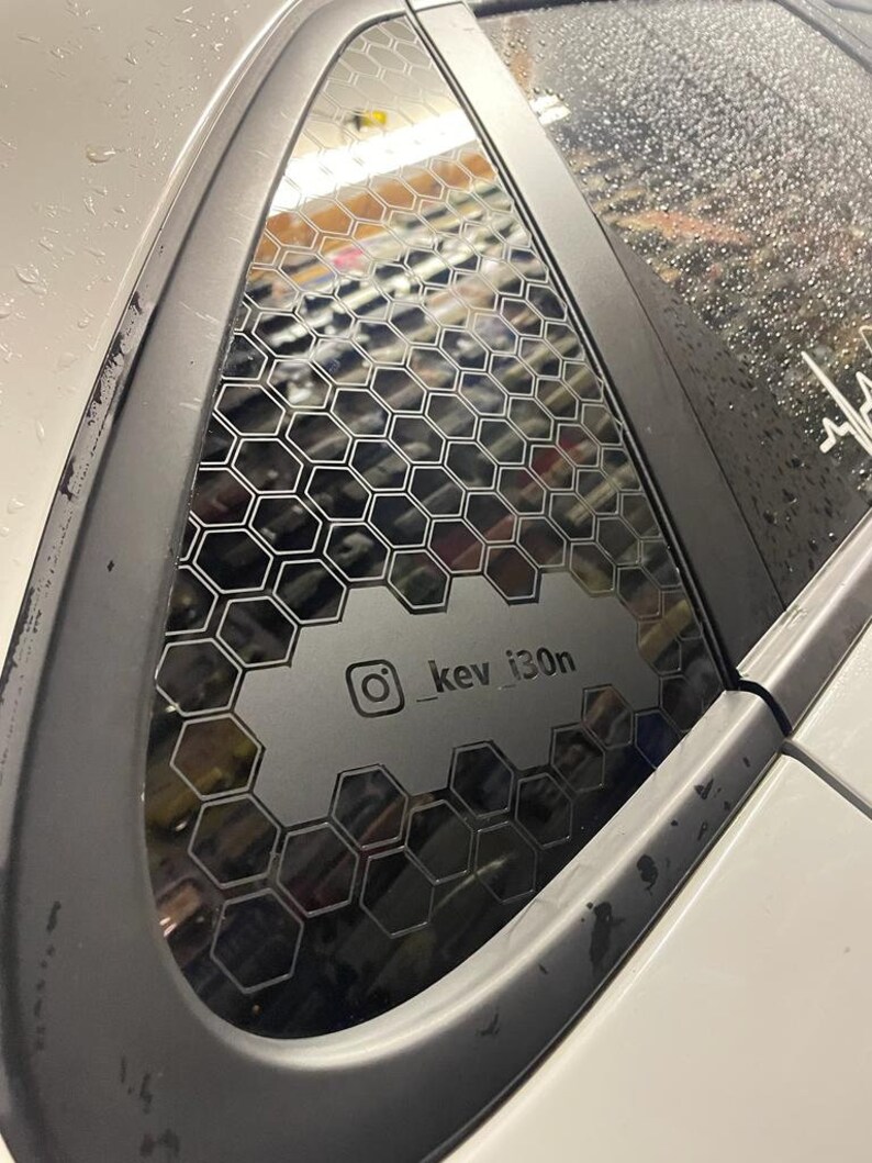 Vinyl Sticker Car Sticker Window Decal Honeycomb - Etsy