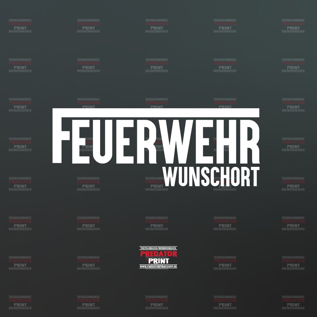 Vinyl Sticker Bumper Sticker Fire Department - Etsy