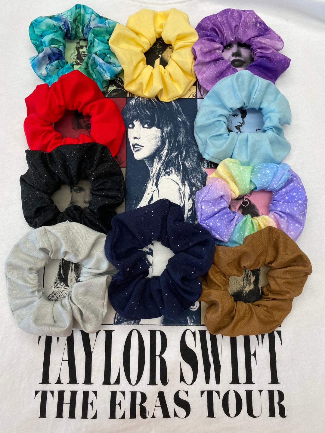 Taylor Swift / Eras Tour / Album Scrunchies / Taylor Swift Scrunchies - Etsy