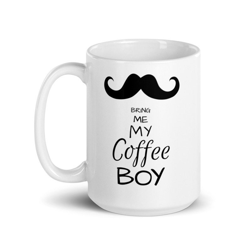 Harry Potter Bring Me My Coffee Boy Moustache Mug Gift for Him Gag Gift ...