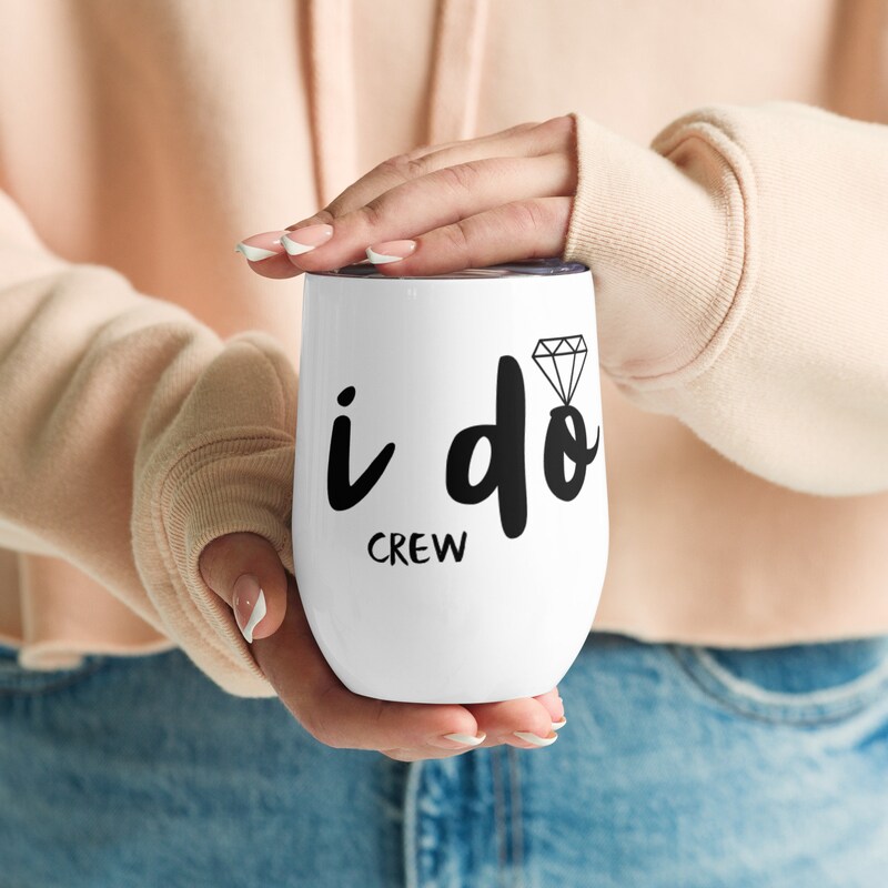 I Do Crew Tumblers - Etsy