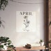 April Birth Flower, Daisy Wall Art, Matte Poster, Multiple Sizes - Etsy