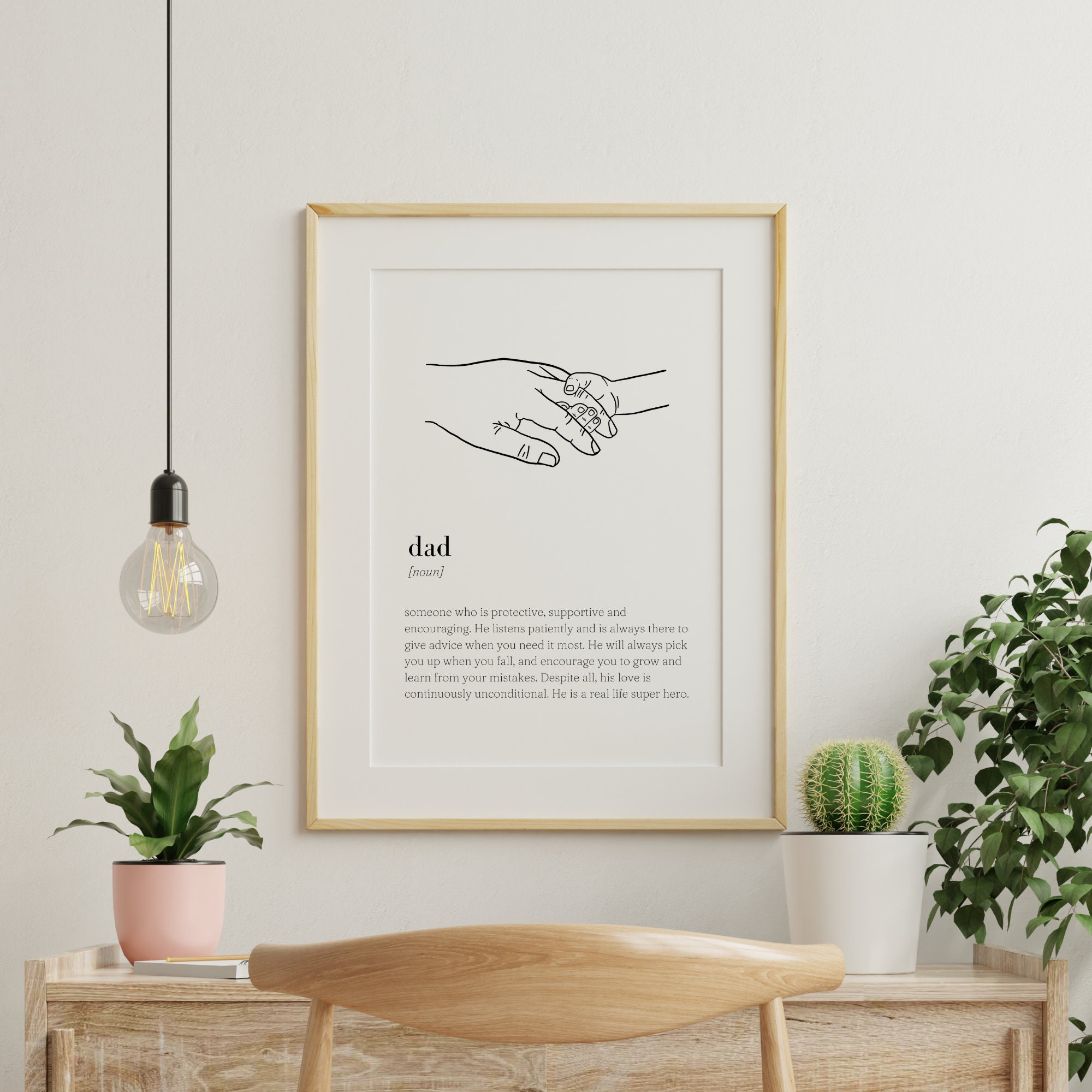 Dad Definition Print Printable Art Instant Download Quote - Etsy