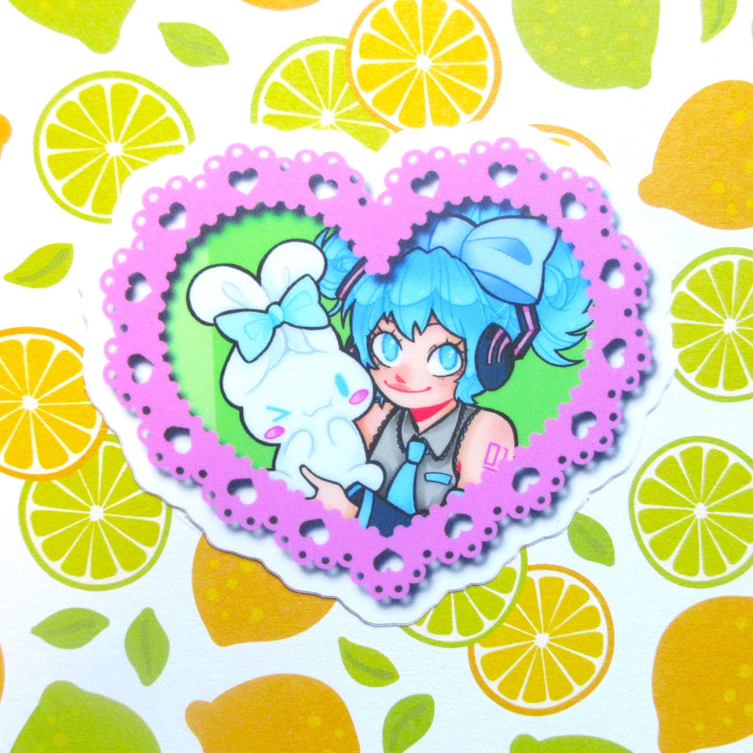 Cinna-miku Vinyl Sticker - Etsy