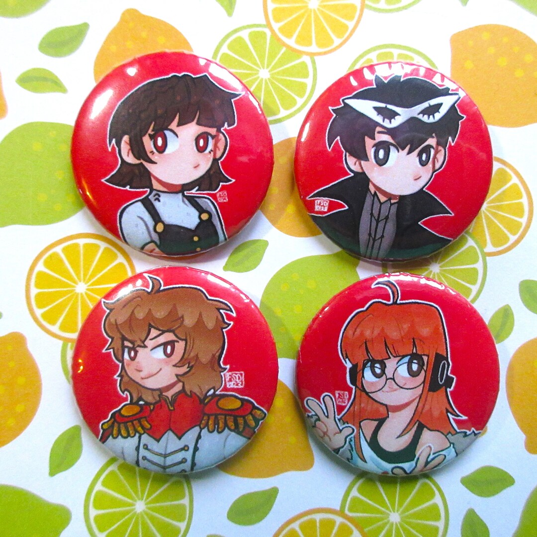 Persona Pins - Etsy