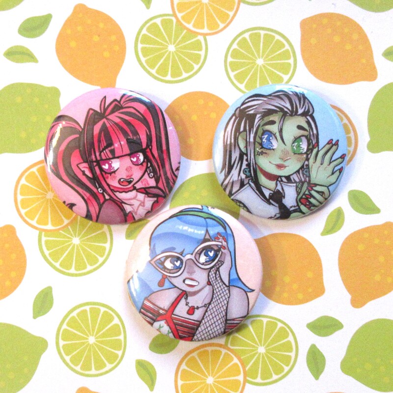 Schoolgirl Pins - Etsy