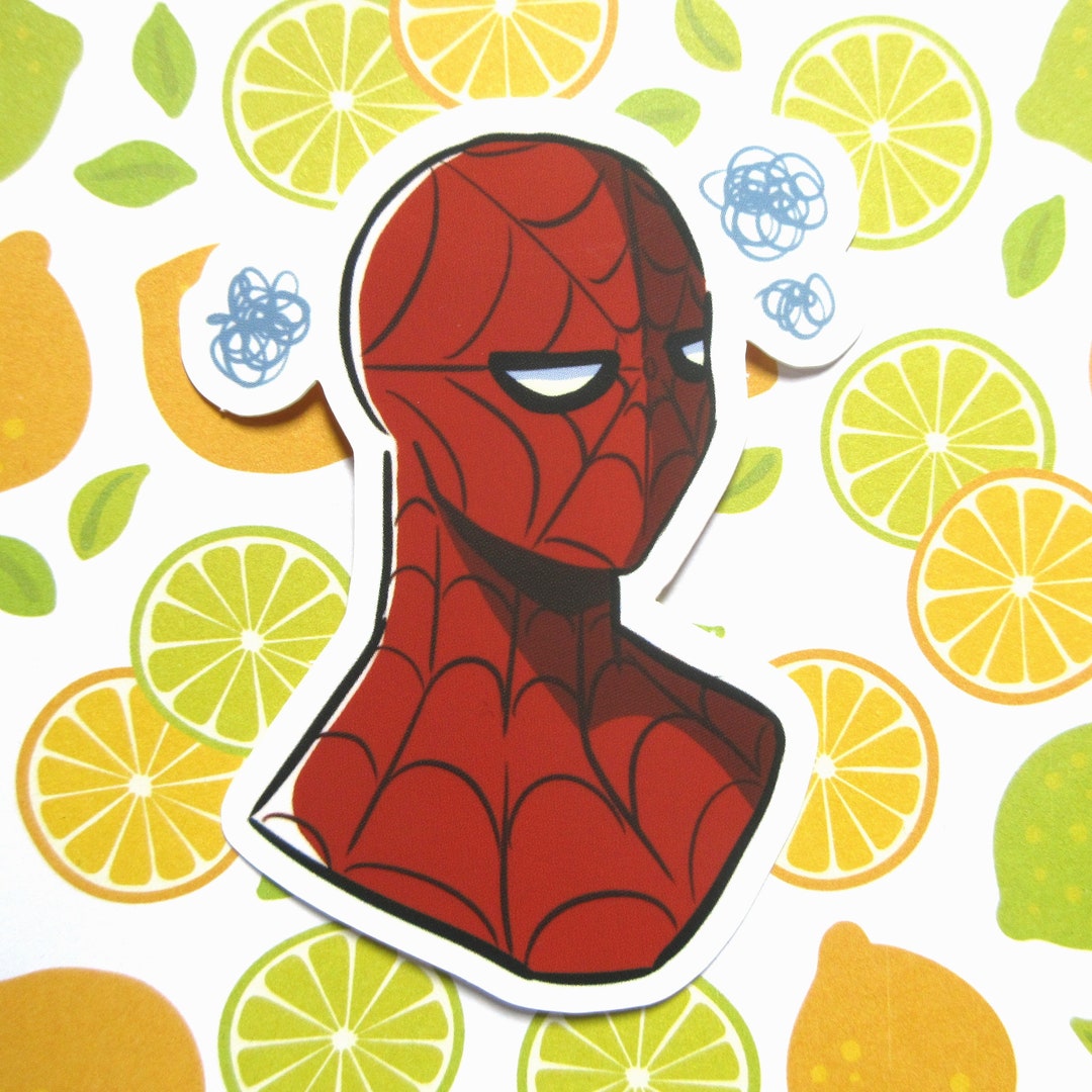 Spidey Expressions Vinyl Stickers - Etsy