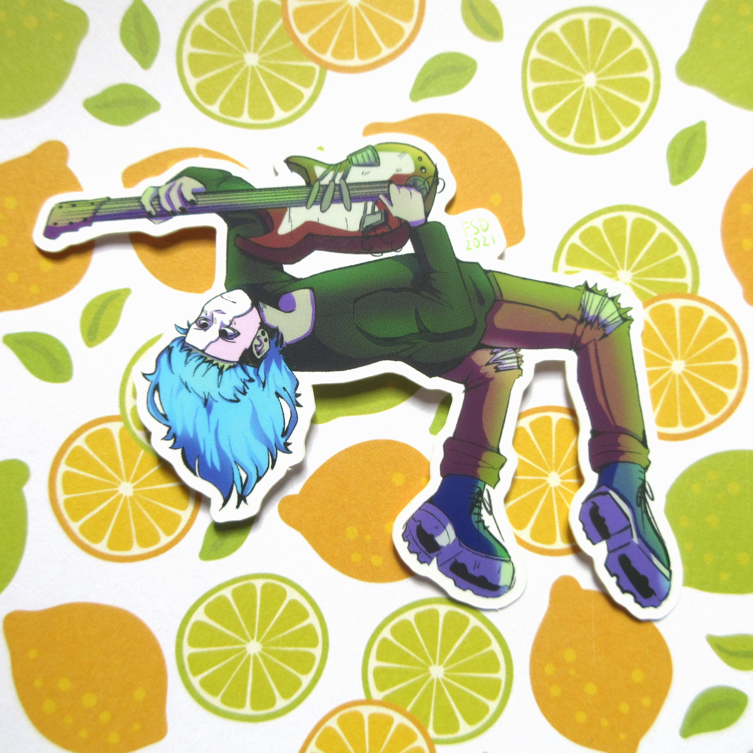 Sally Face Sticker - Etsy