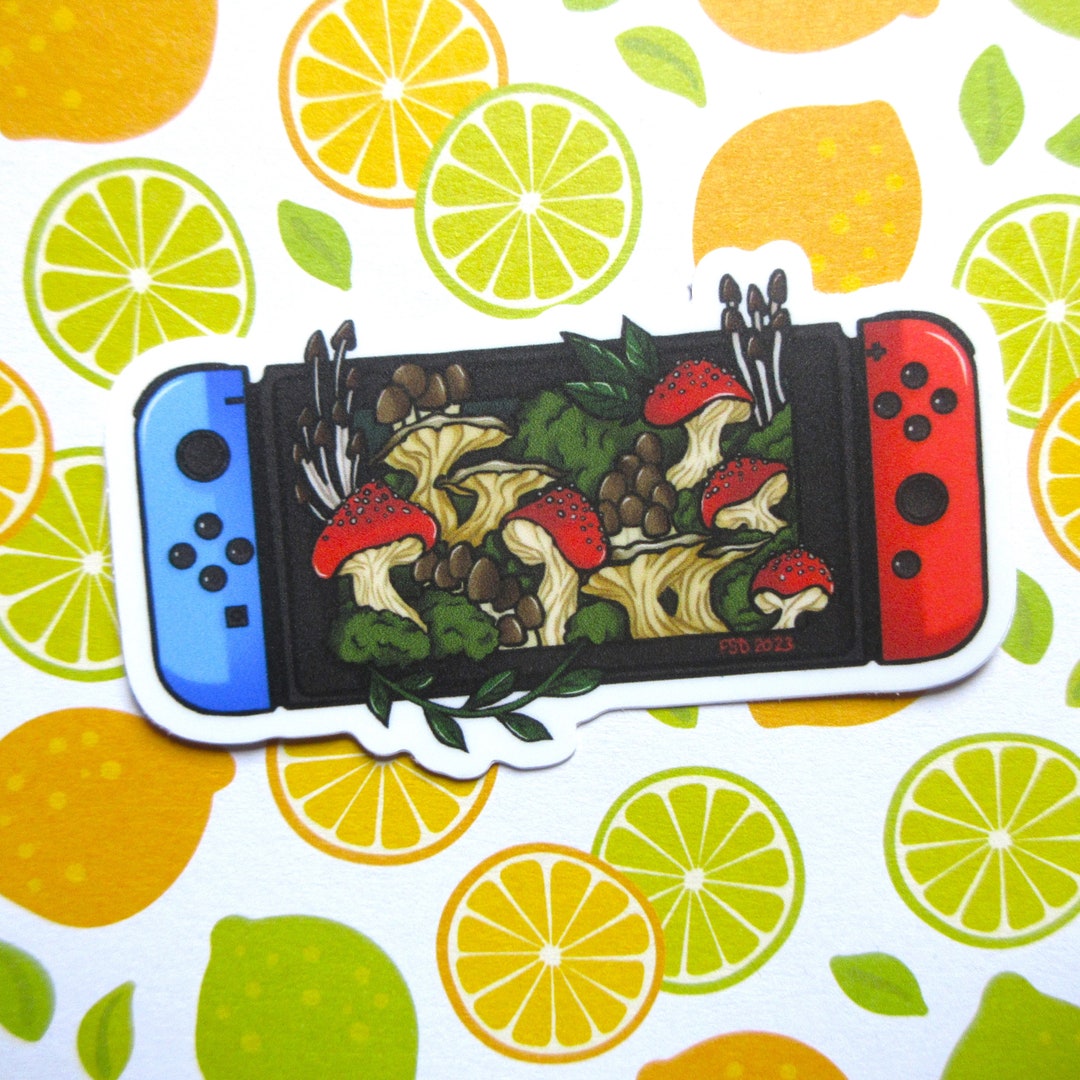 Gaming Console Vinyl Sticker - Etsy