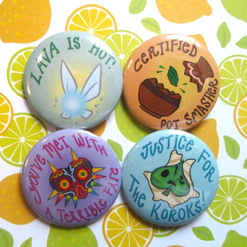 Zelda Pin - Etsy