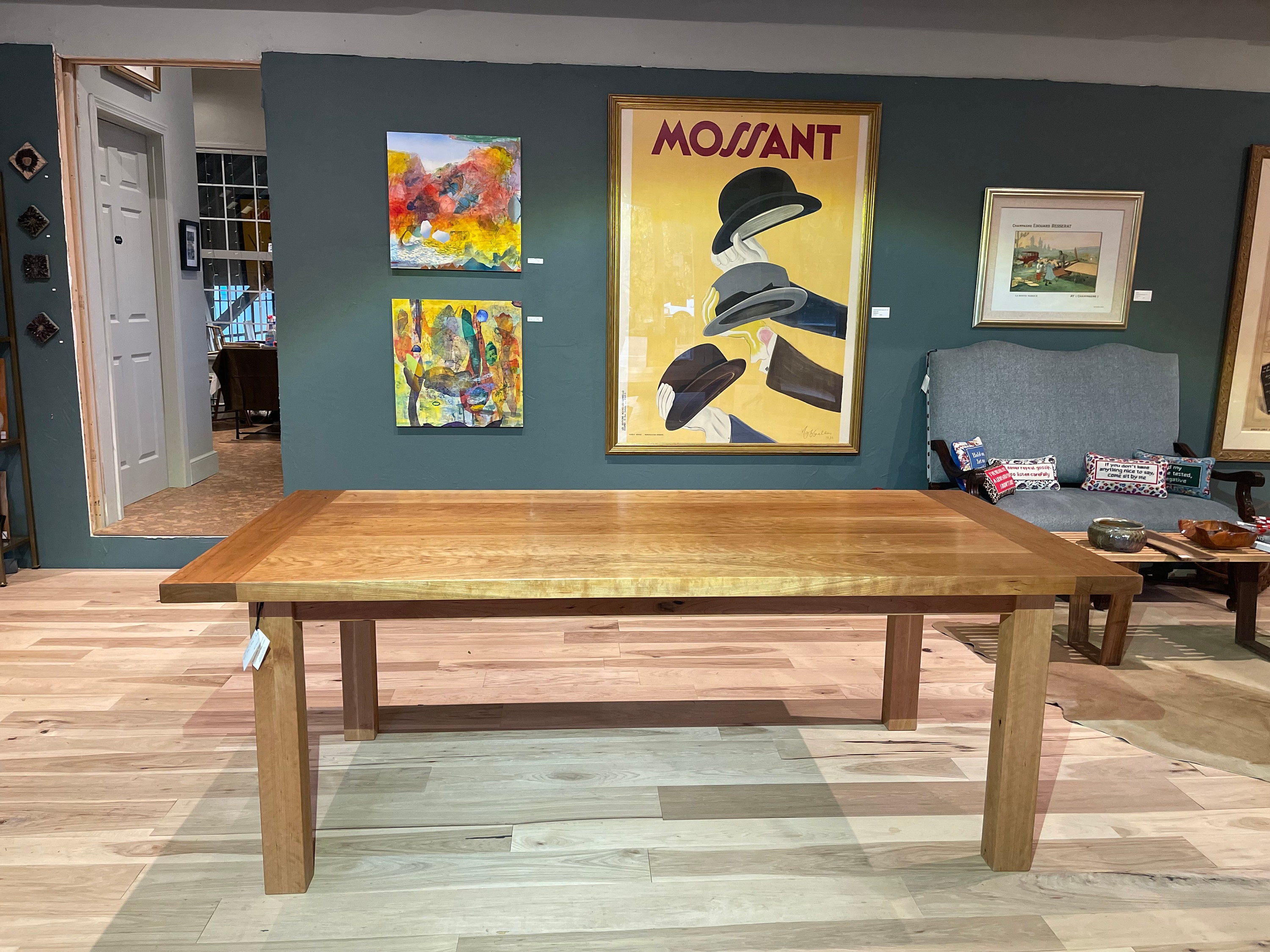 Solid Cherry Dining Table - Etsy