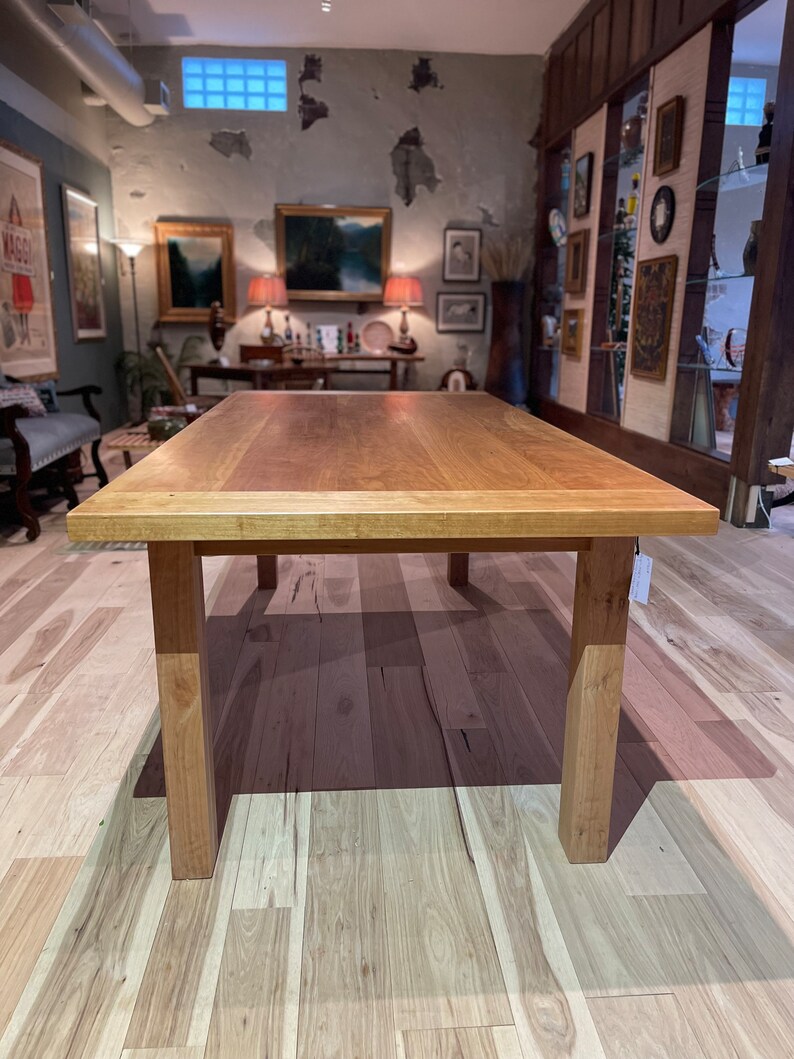 Solid Cherry Dining Table - Etsy