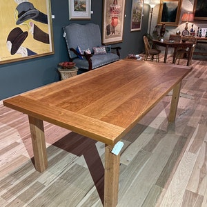 Solid Cherry Dining Table - Etsy