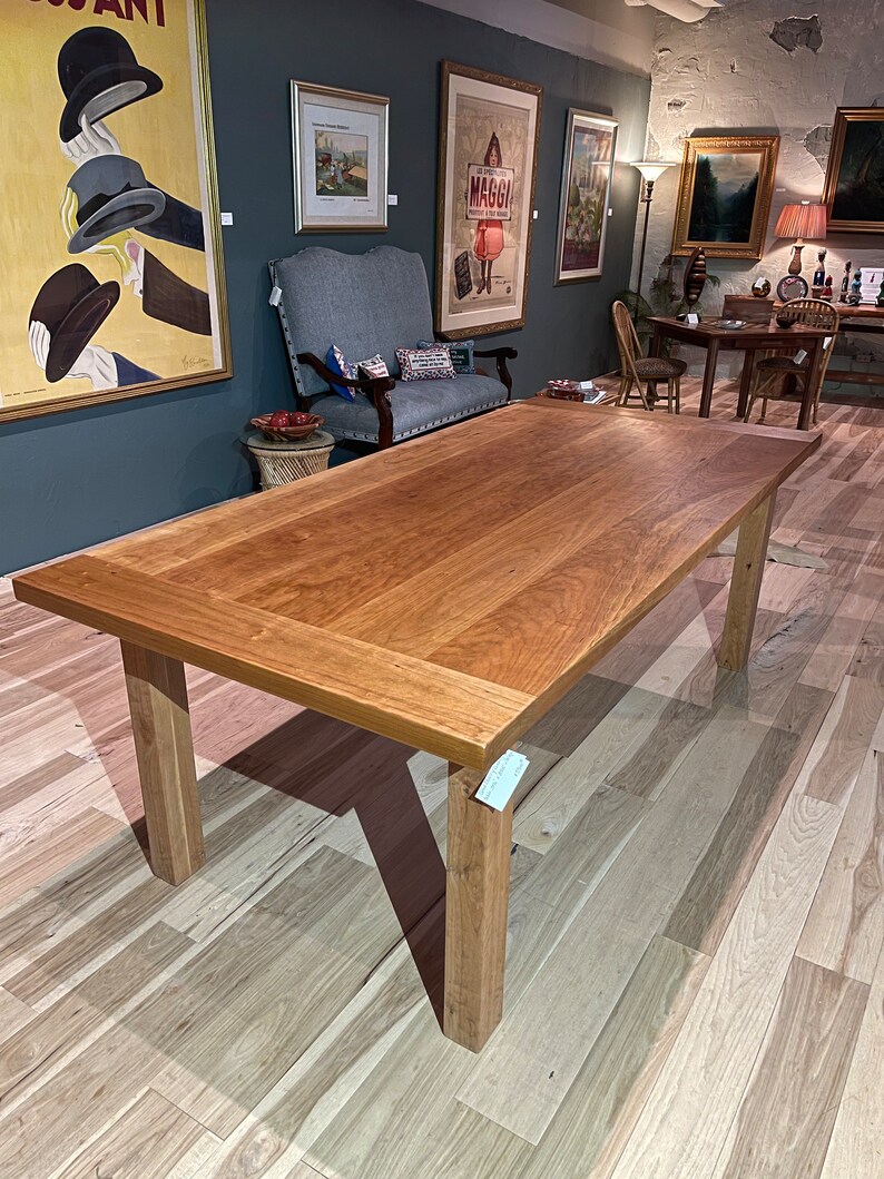 Solid Cherry Dining Table - Etsy