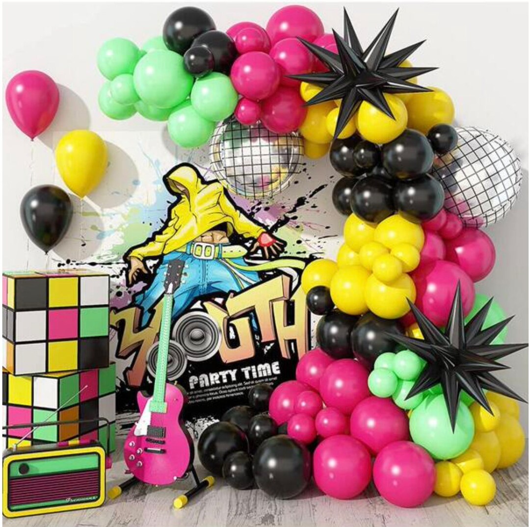 Disco Party Balloon Set - Etsy