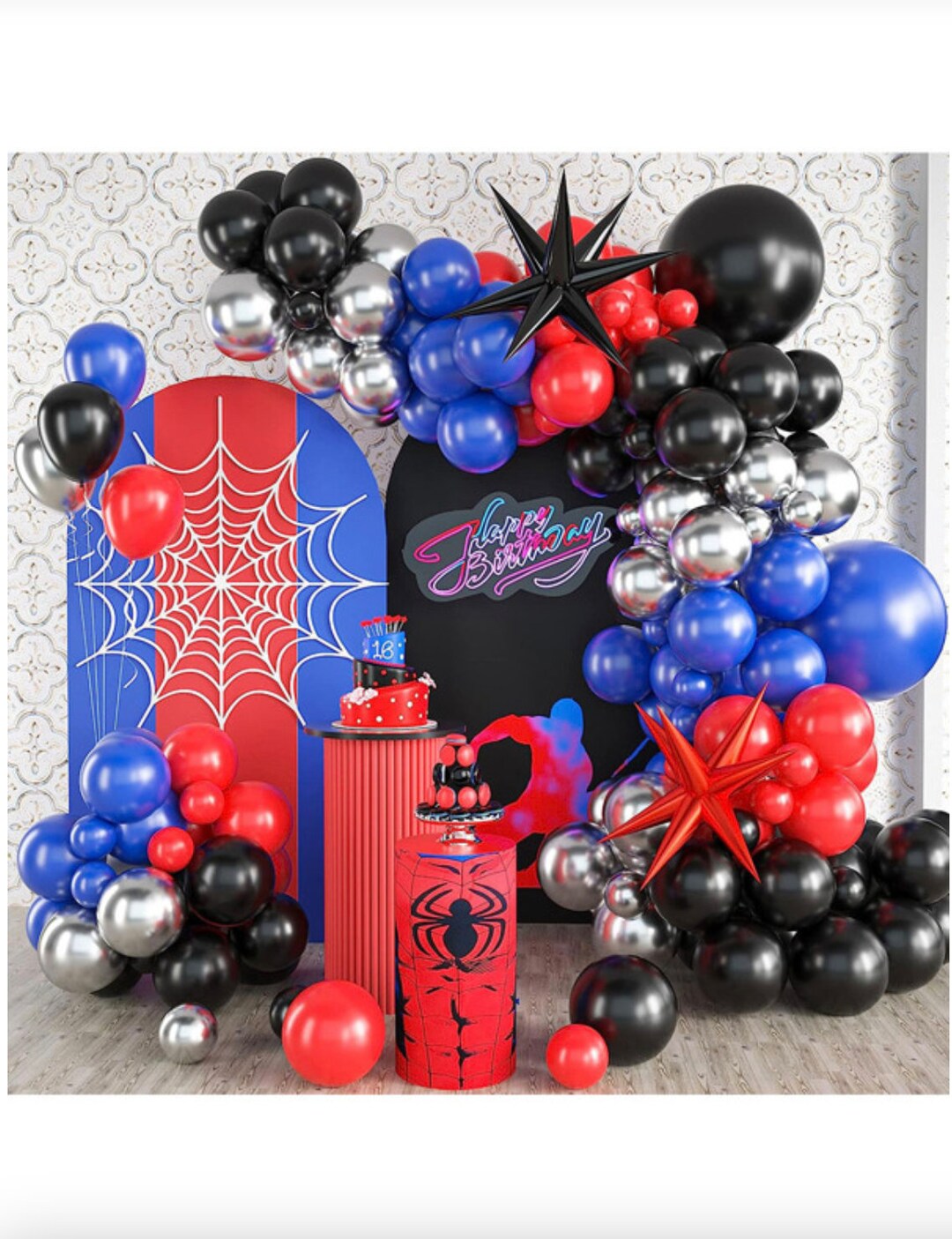 Super Hero Balloon Set - Etsy