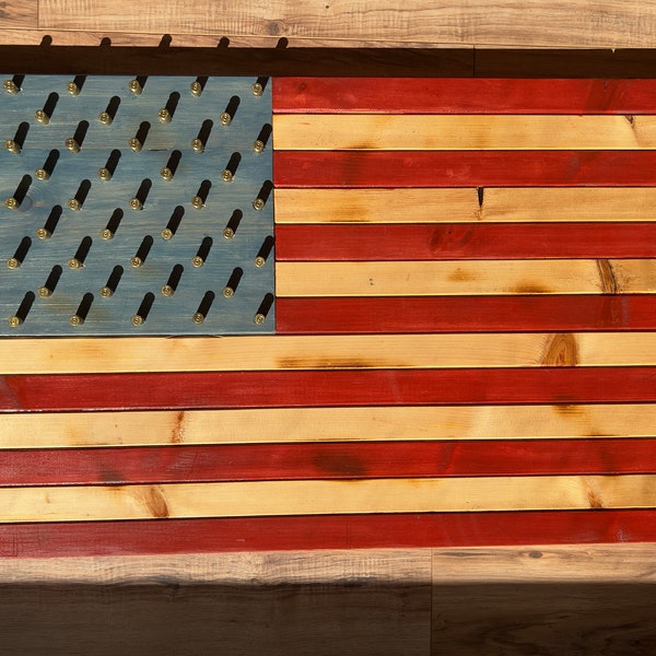 Bullet American Flag - Etsy