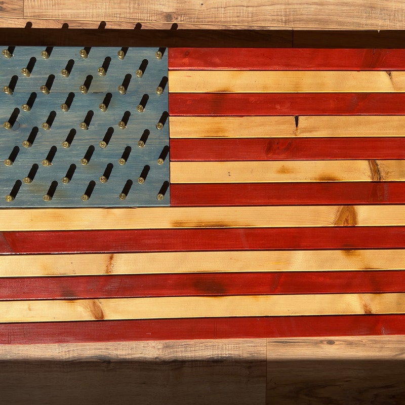 Bullet American Flag - Etsy
