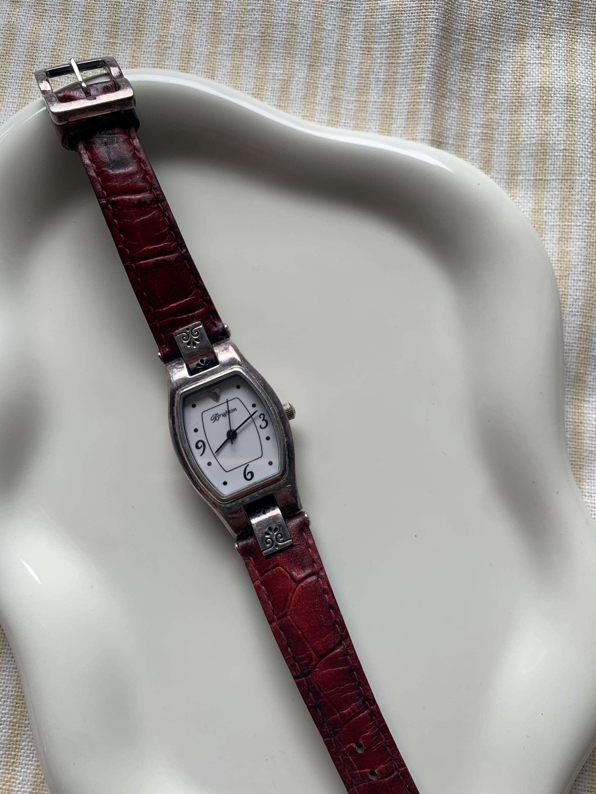 Vintage Brighton Sorrento Western Style Ladies Watch! Beautiful Silver ...