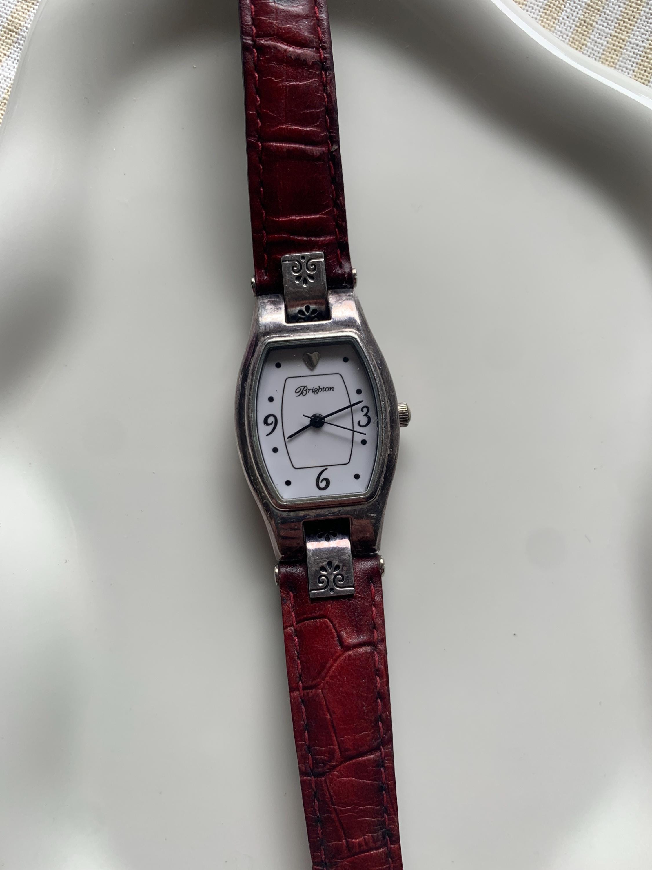 Vintage Brighton Sorrento Western Style Ladies Watch! Beautiful Silver ...