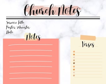 Goodnotes Sermon Church Notes Digital Download Bible Study - Etsy