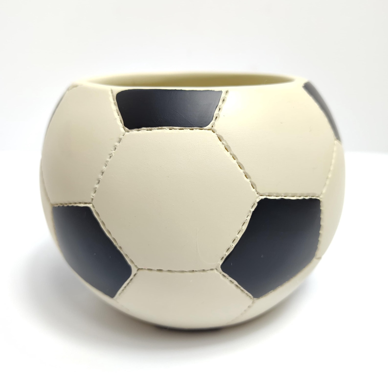Polystone Soccer Ball Planter… - Etsy