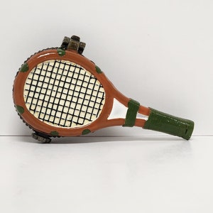 Porcelain Tennis Racquet Box - Etsy