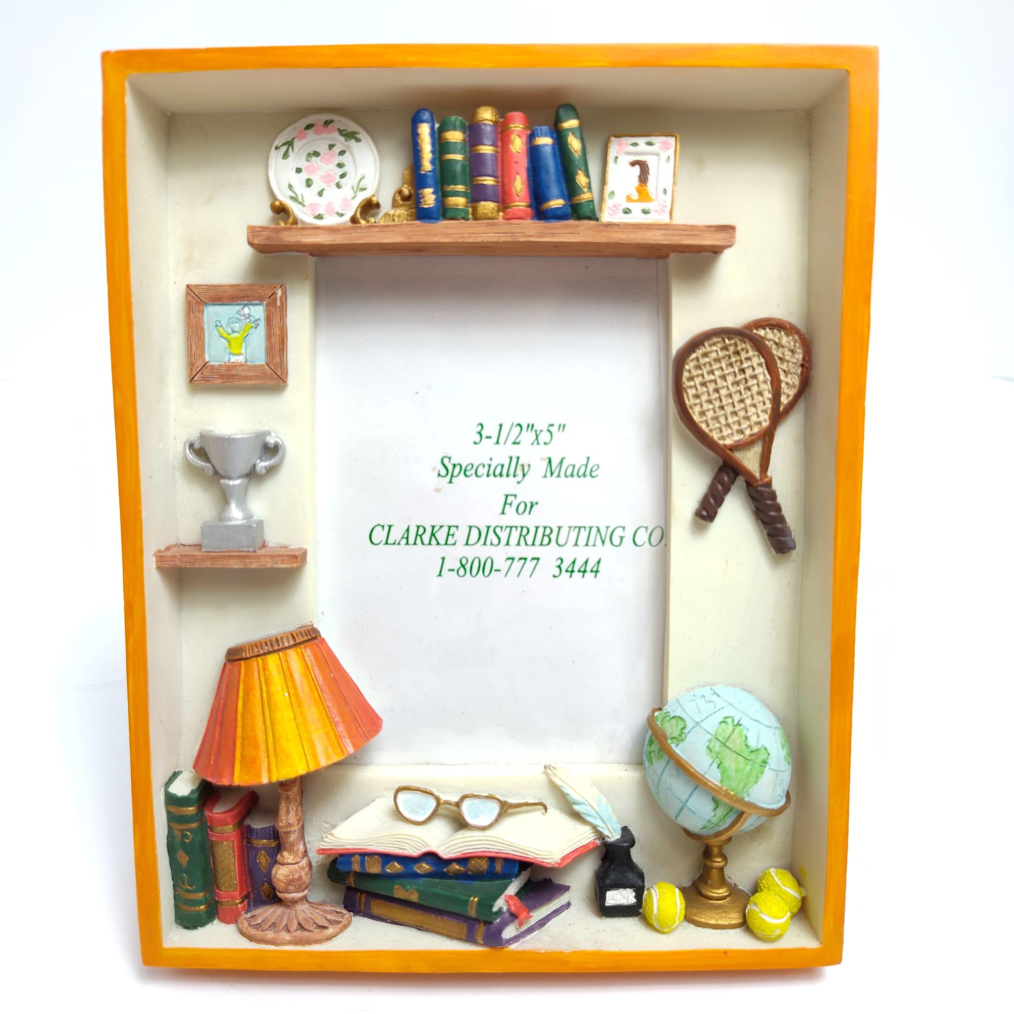 Tennis Room Polystone Res Picture Frame (picture Size: 3-1/2 X 5) - Etsy