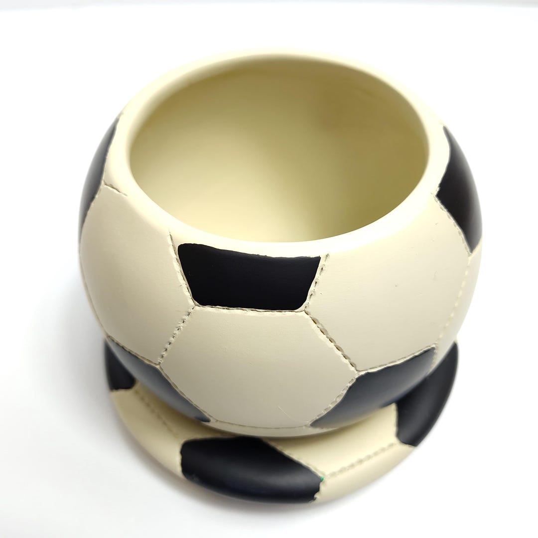 Polystone Soccer Ball Planter… - Etsy