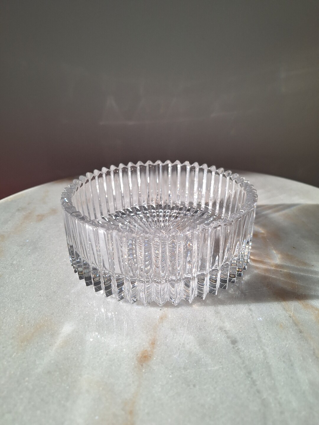 Vintage Mikasa Diamond Fire Hostess Bowl, Trinkets, Coffee Table, Hall ...