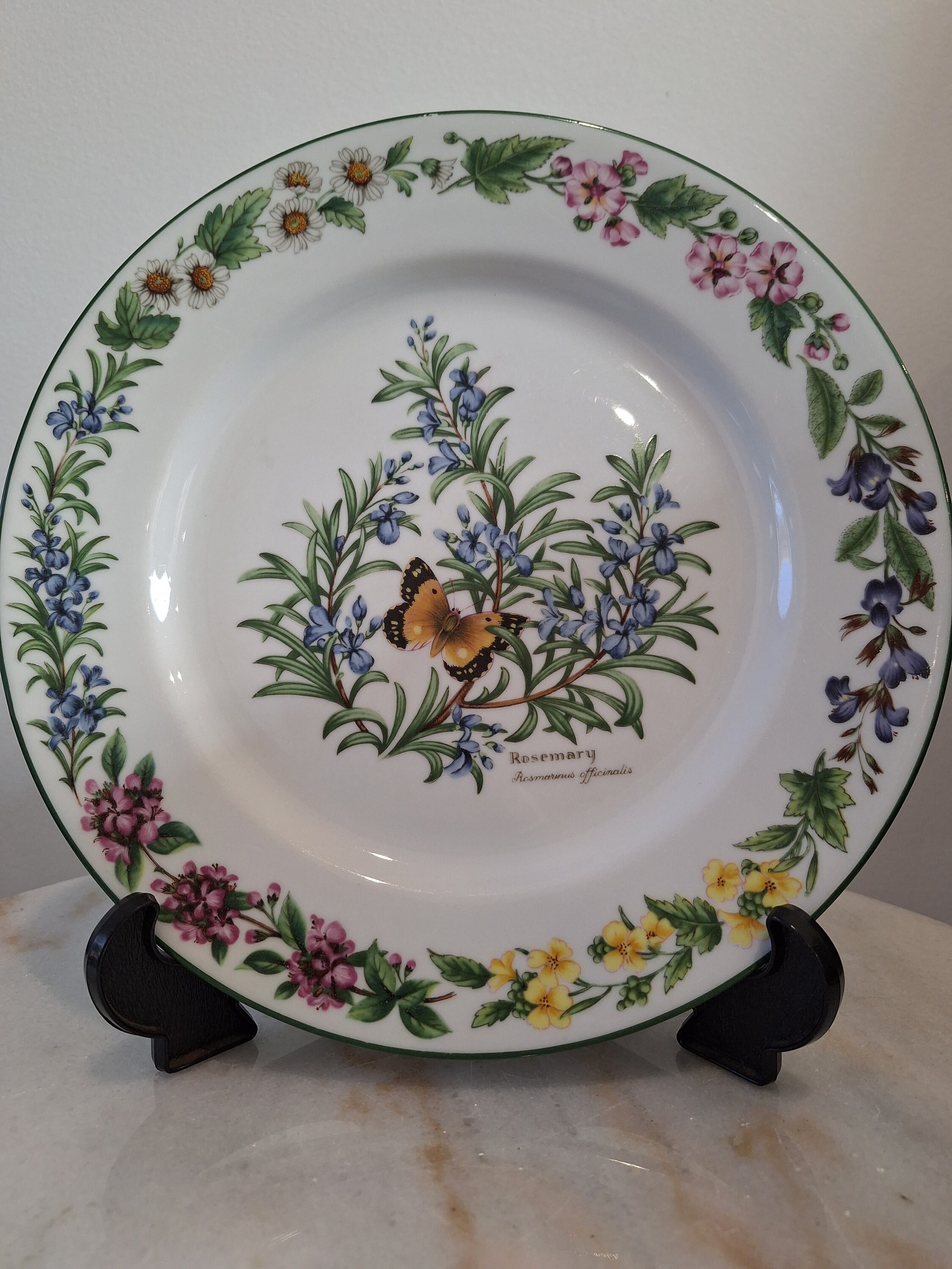 Royal Worcester Herb Plate Rosemary, Collections, Traditional, Fine ...