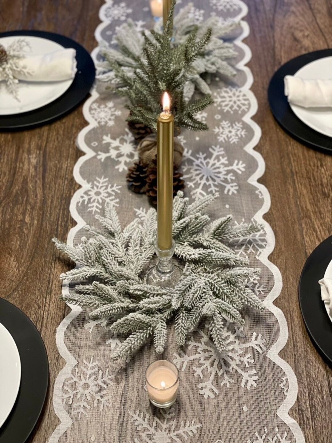 Winter Tablescape Kit - Etsy