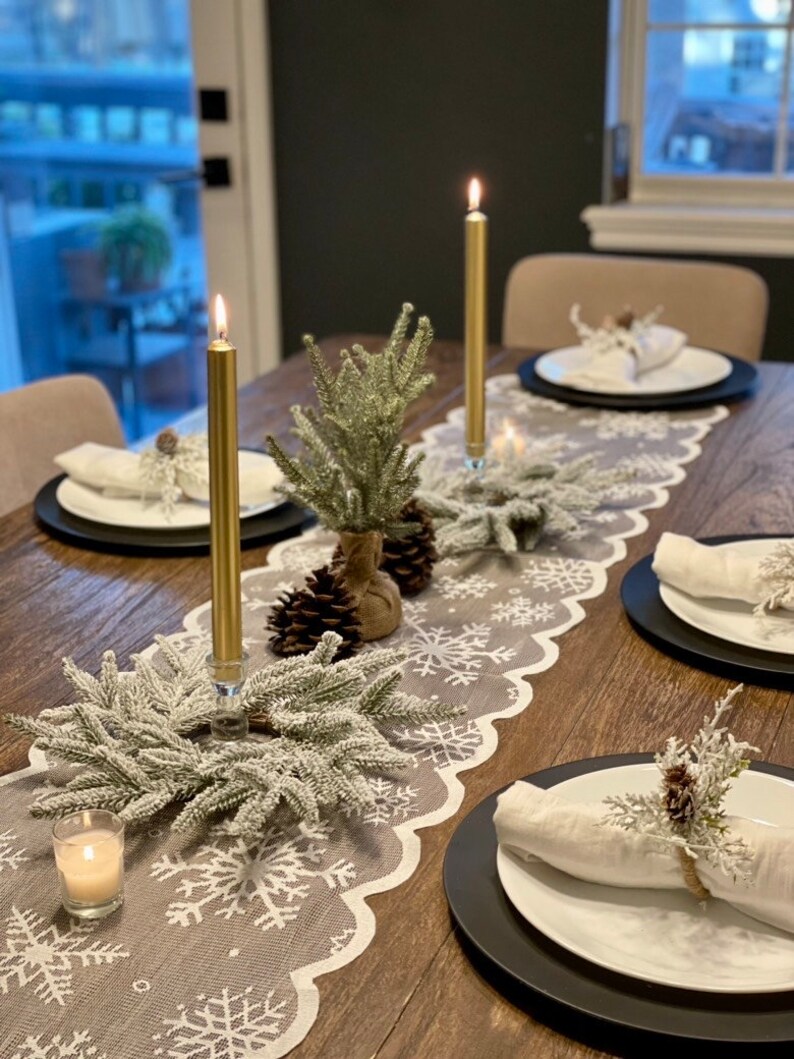 Winter Tablescape Kit - Etsy