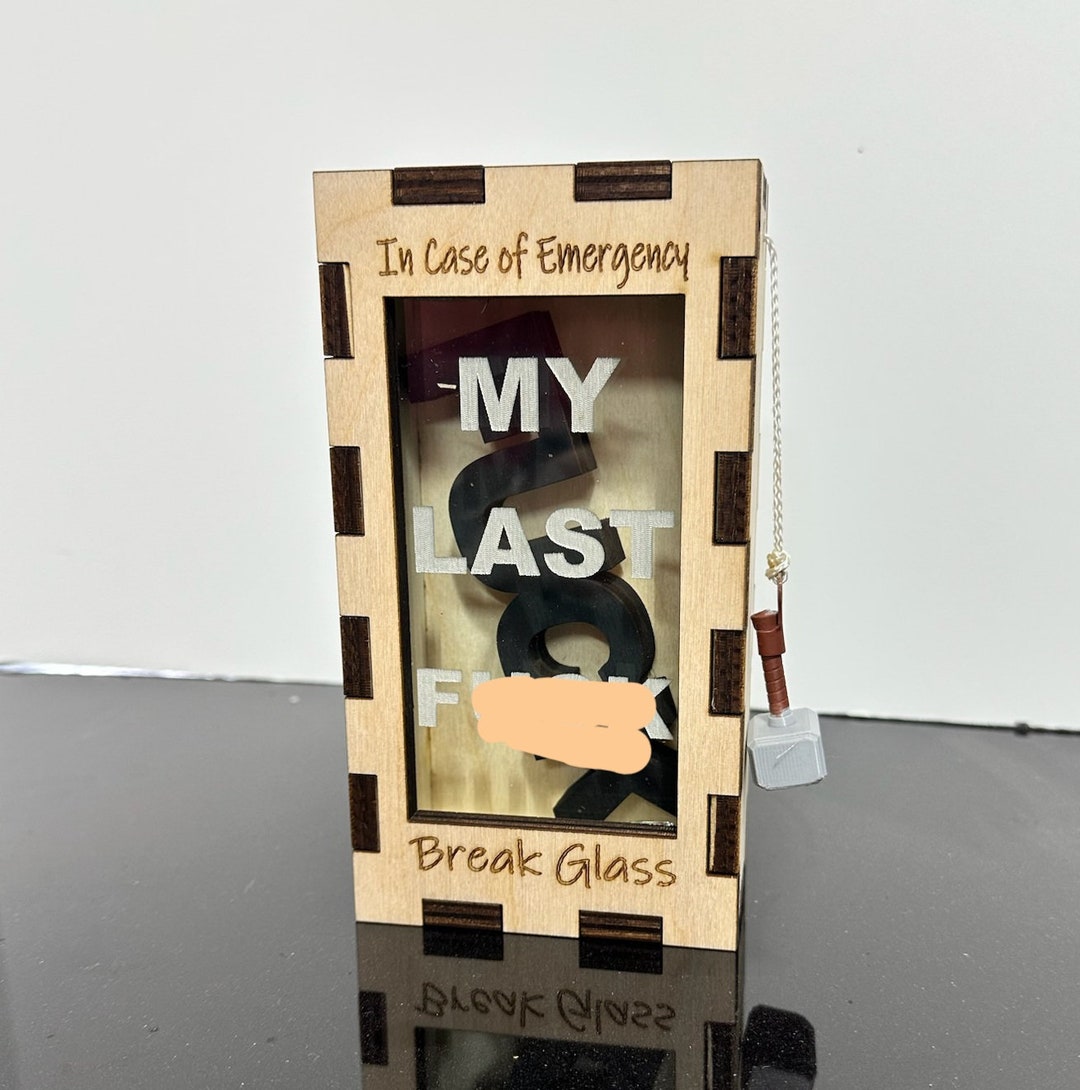 In Case of Emergency Box - Etsy