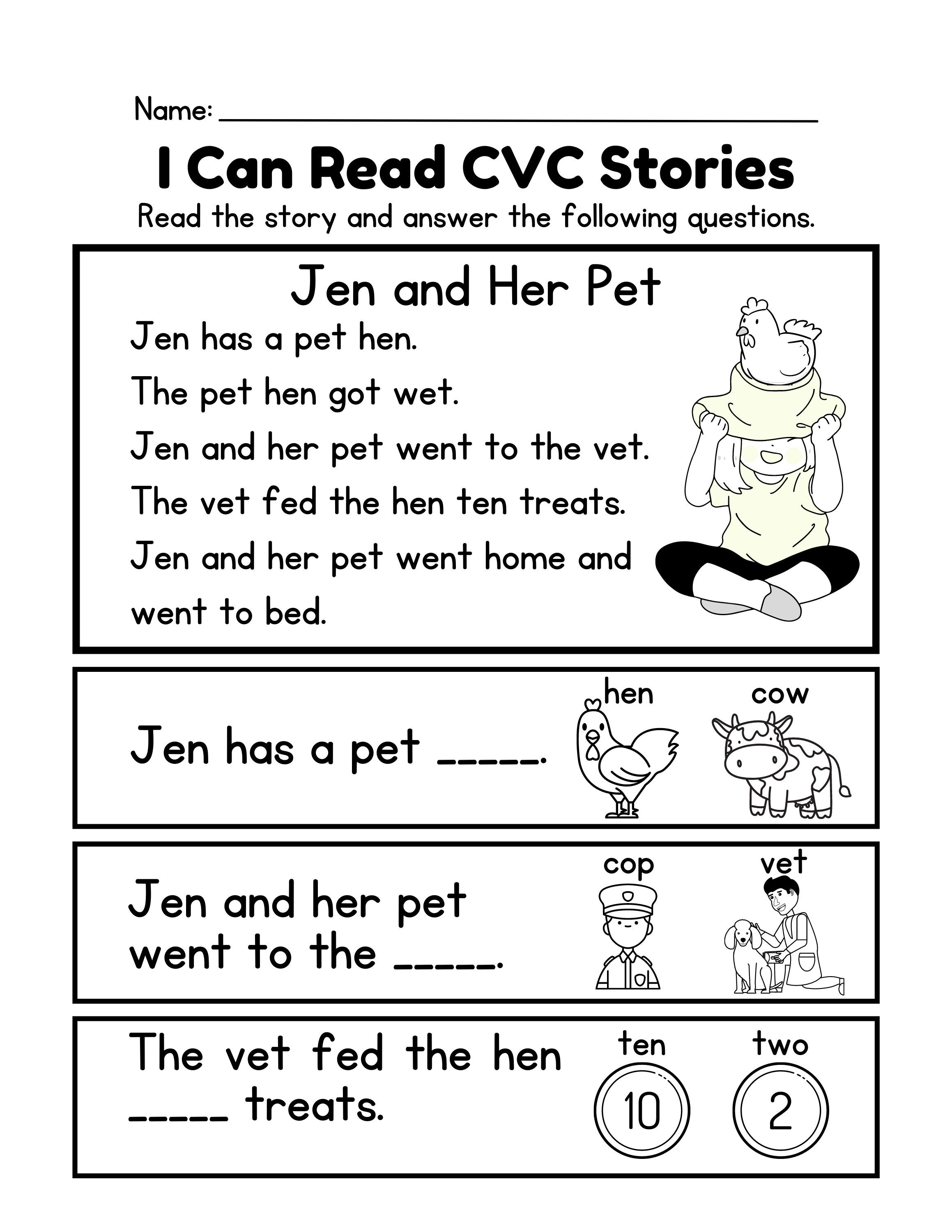 Printable Pre-k Preschool Kindergarten Worksheets - Etsy