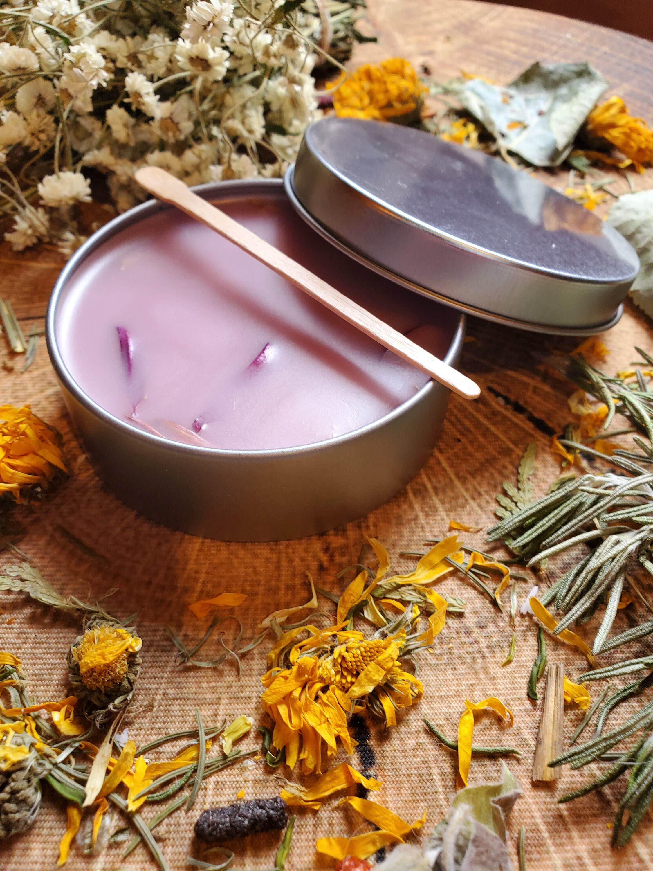 Lavender Orchid Sleep Balm, Stress Relief Calming Balm, 100% Handmade ...