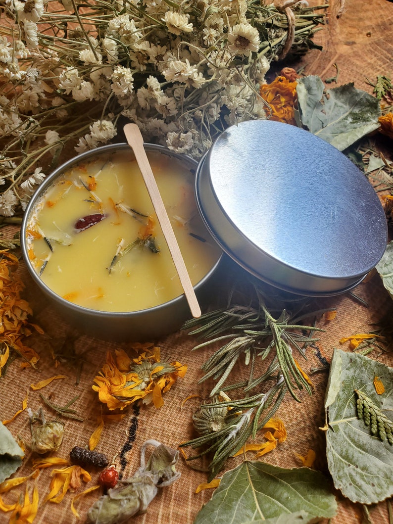 Organic Balsam Fir Salve, All-natural Handmade, Pine Balm, Gold Healing ...