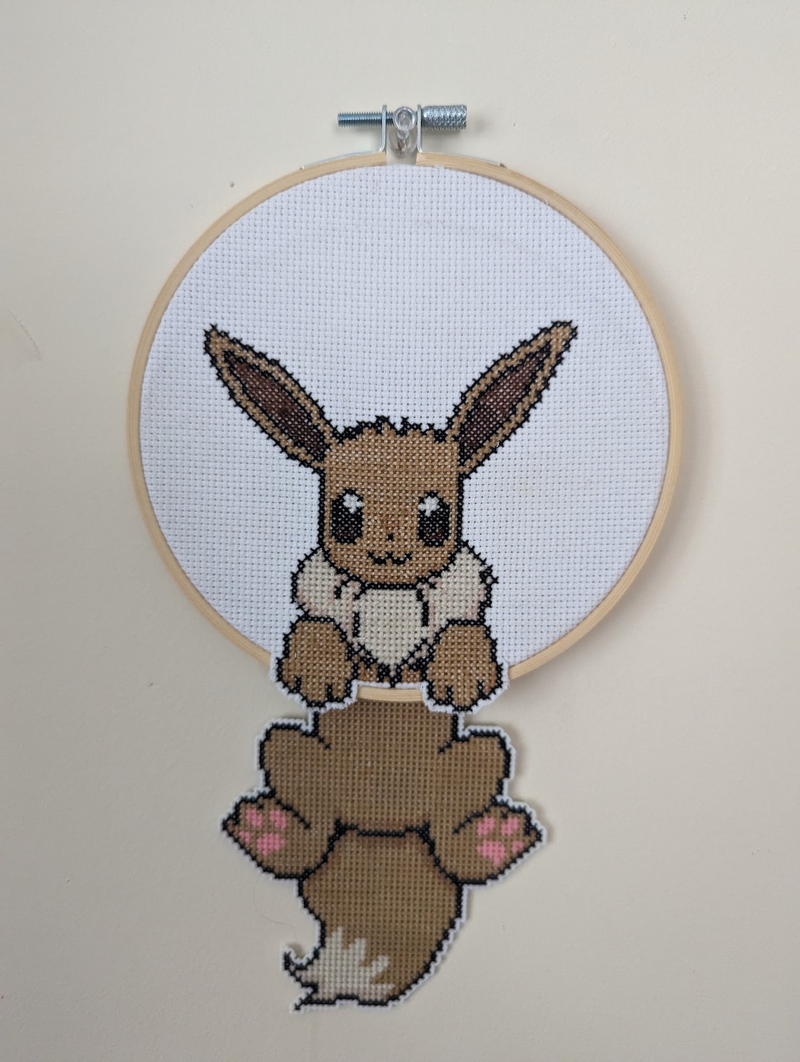 Hanging Eevee Cross-stitch Pattern - Etsy