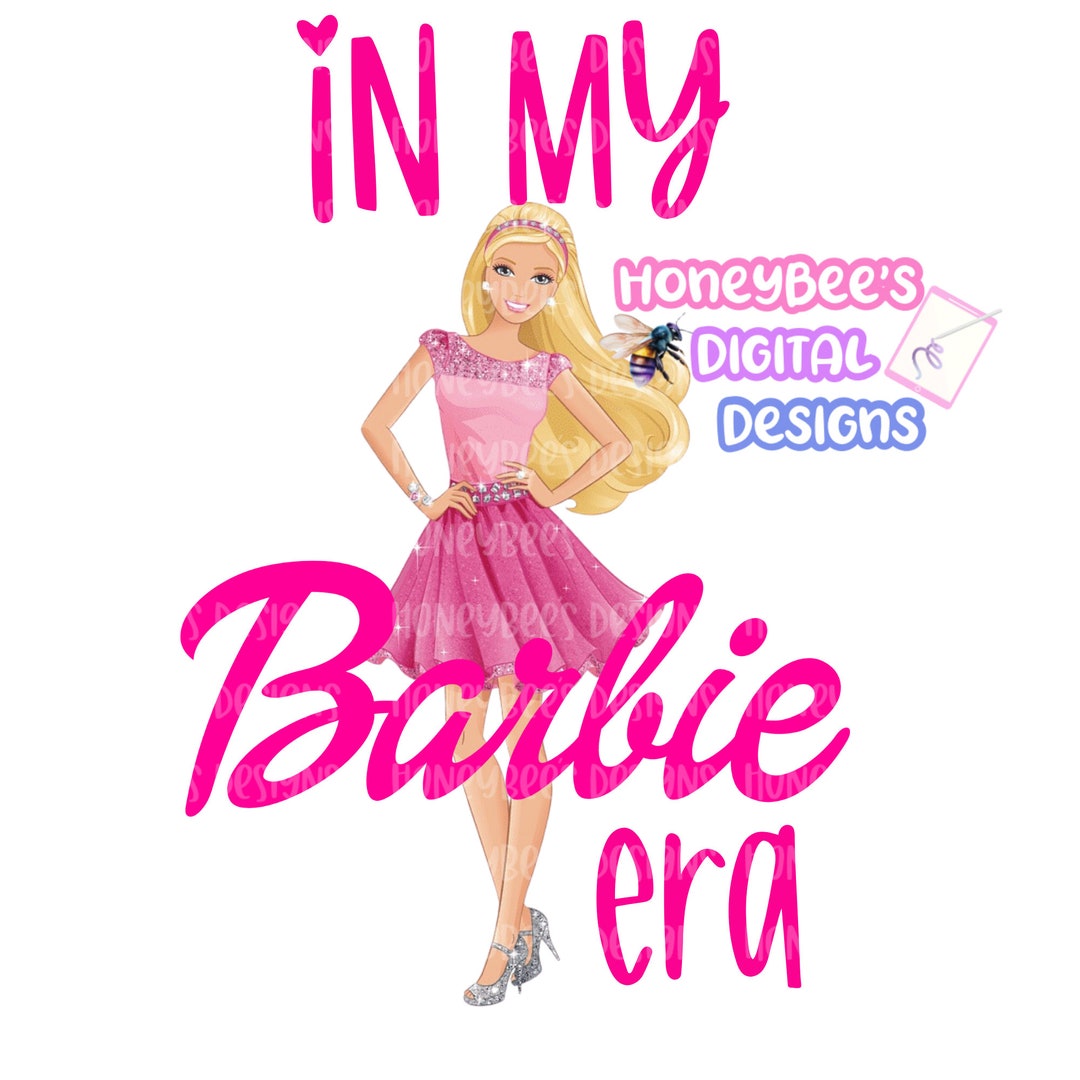 Pink Barb Doll Girlin My Erapngshirt Printseamless - Etsy