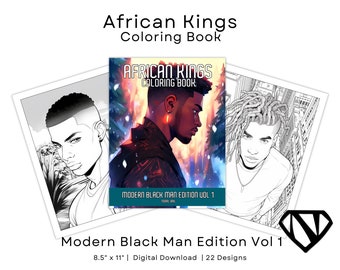 African Queens Coloring Book: African Jungle Edition Vol 2 - Grayscale ...