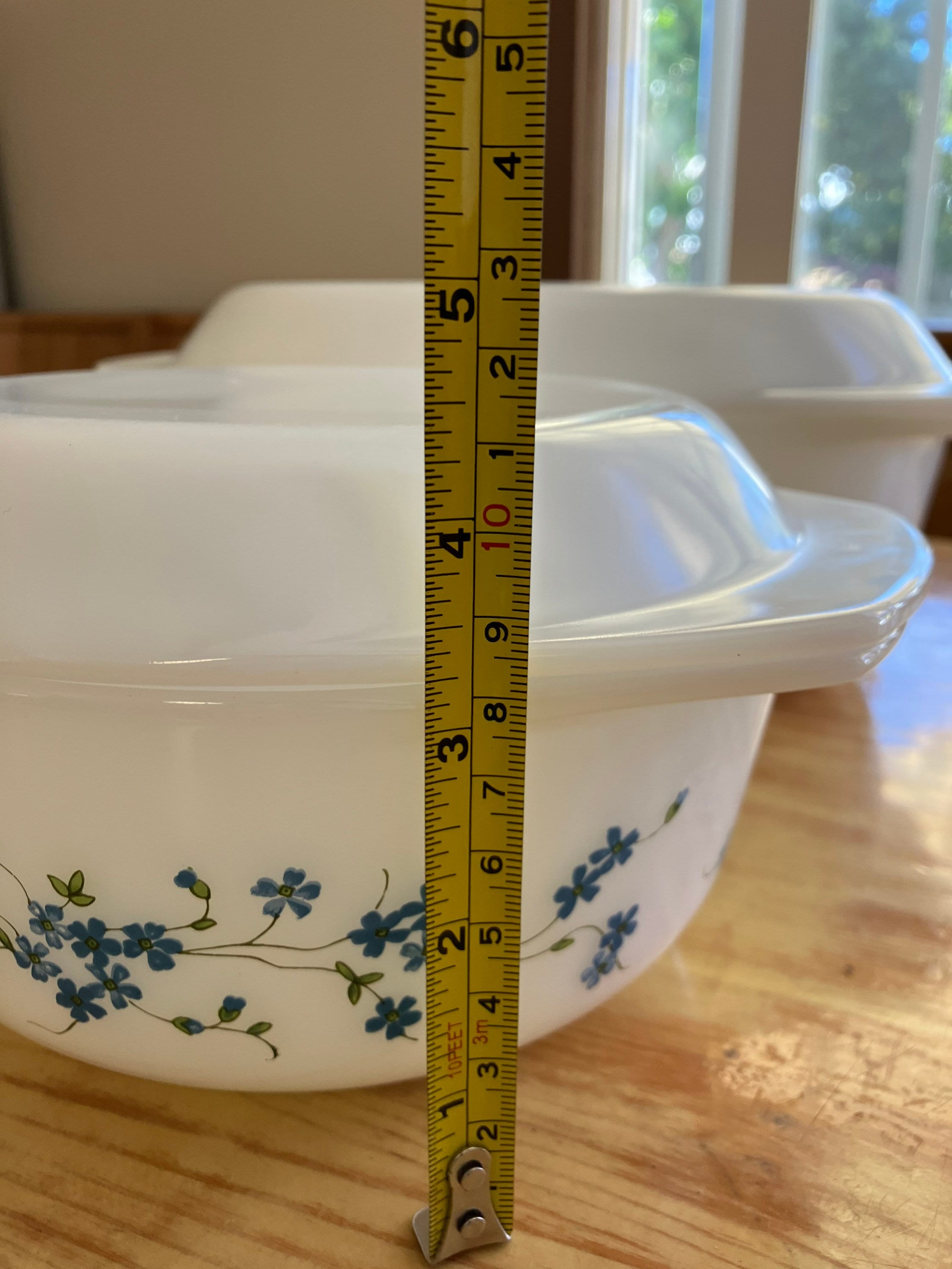 Vintage Arcopal France Milk Glass Bowl Set With Lids 1970s the Stylish ...