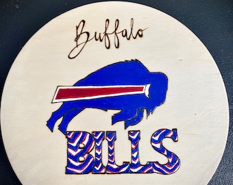 BUFFALO BILLS 3D ROUND Sign - Gift Idea/man Cave/sport Enthusiast - Etsy