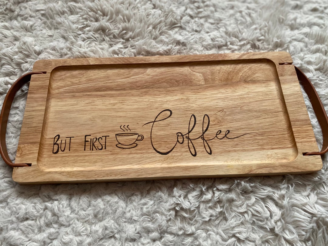 But First, Coffee Tray/ Decorative Coffee Tray - Etsy