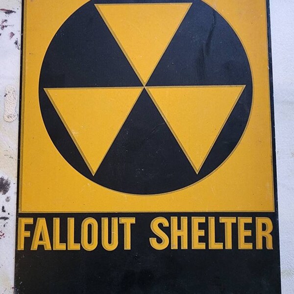 Fallout Shelter Sign - Etsy