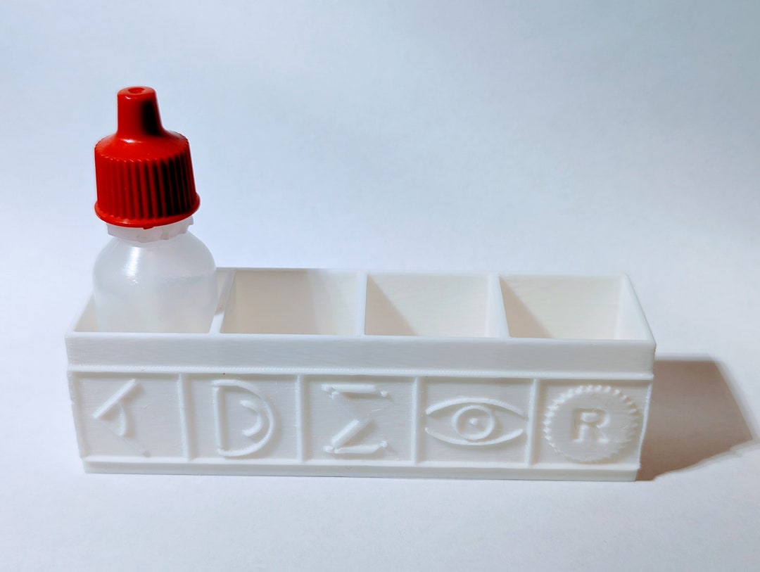 Optometry Drops Holder 4x1 (admeyer) - Etsy