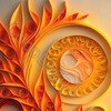 Paper Quilled Sun Digital Download, Sunrise, Sunset, Quilling Art ...