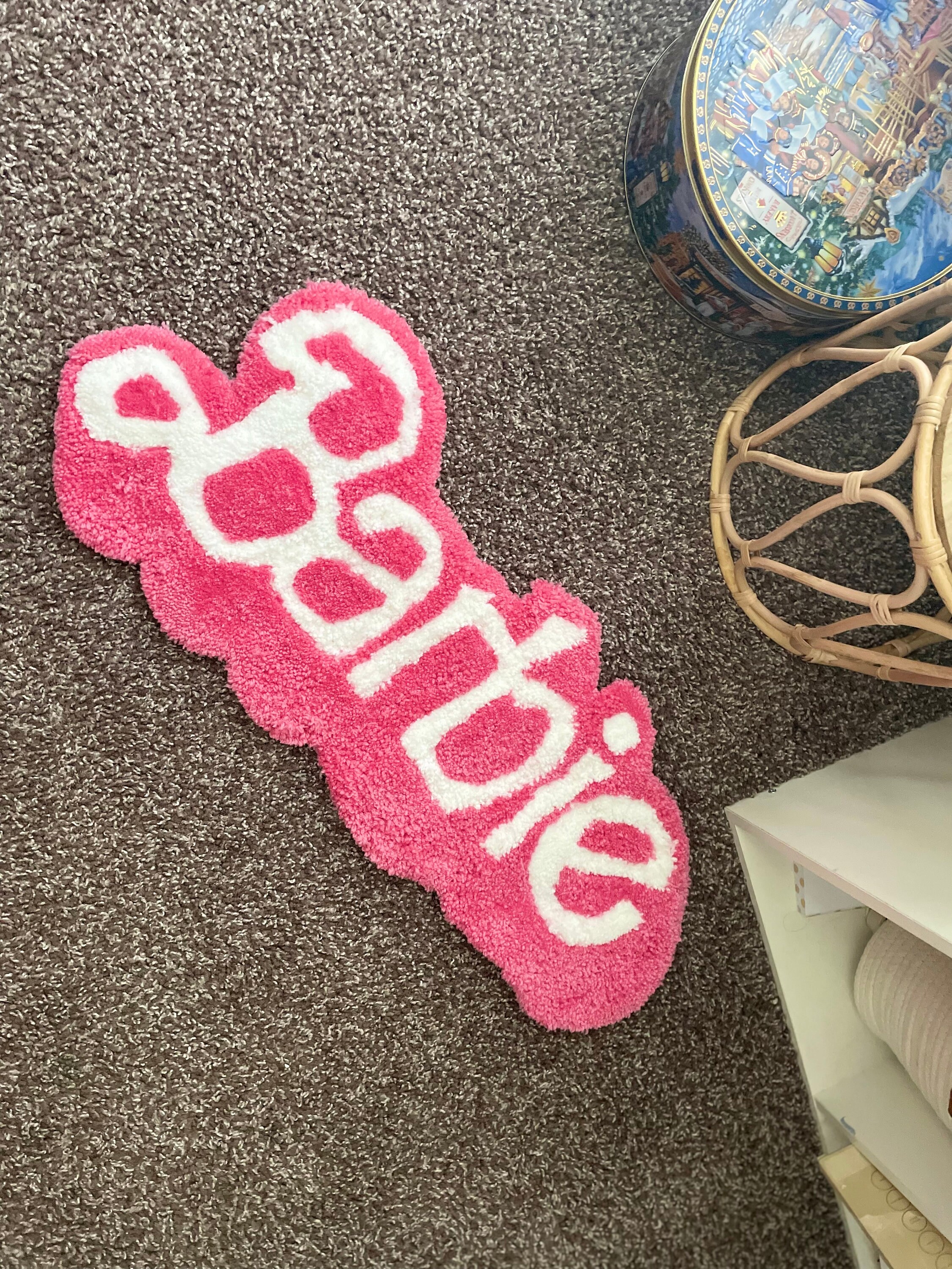 Barbie Rug - Etsy