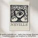 Neville Goddard Poster, Neville Symbol Heart, Law of Attraction Print ...